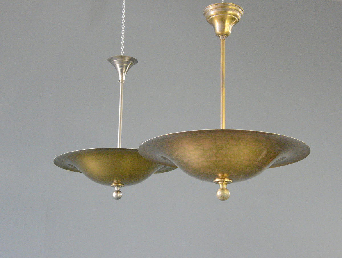 Copper Art Deco Uplighters Circa 1930s – Otto's Antiques