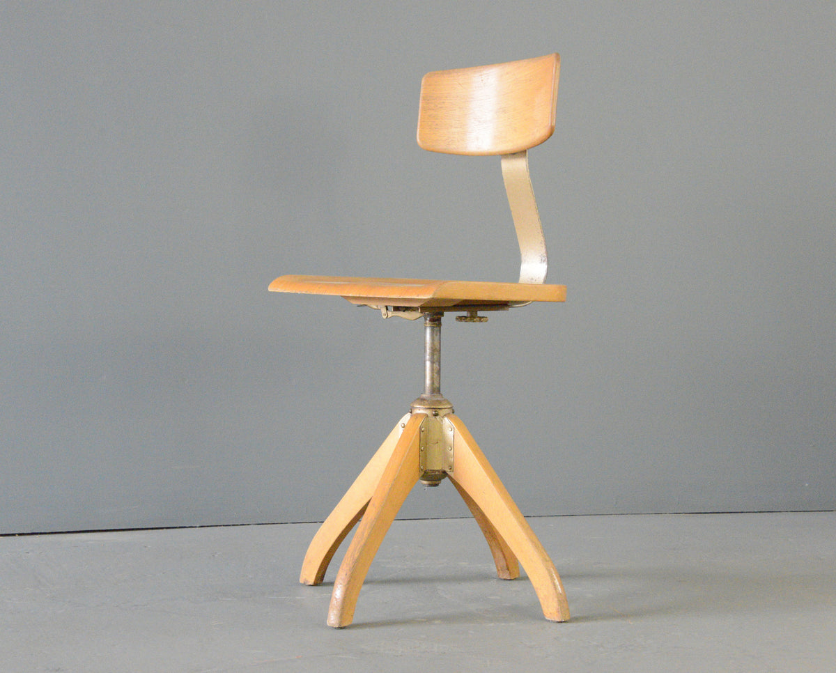 Ama Elastik Factory Chair Circa 1930s – Otto's Antiques