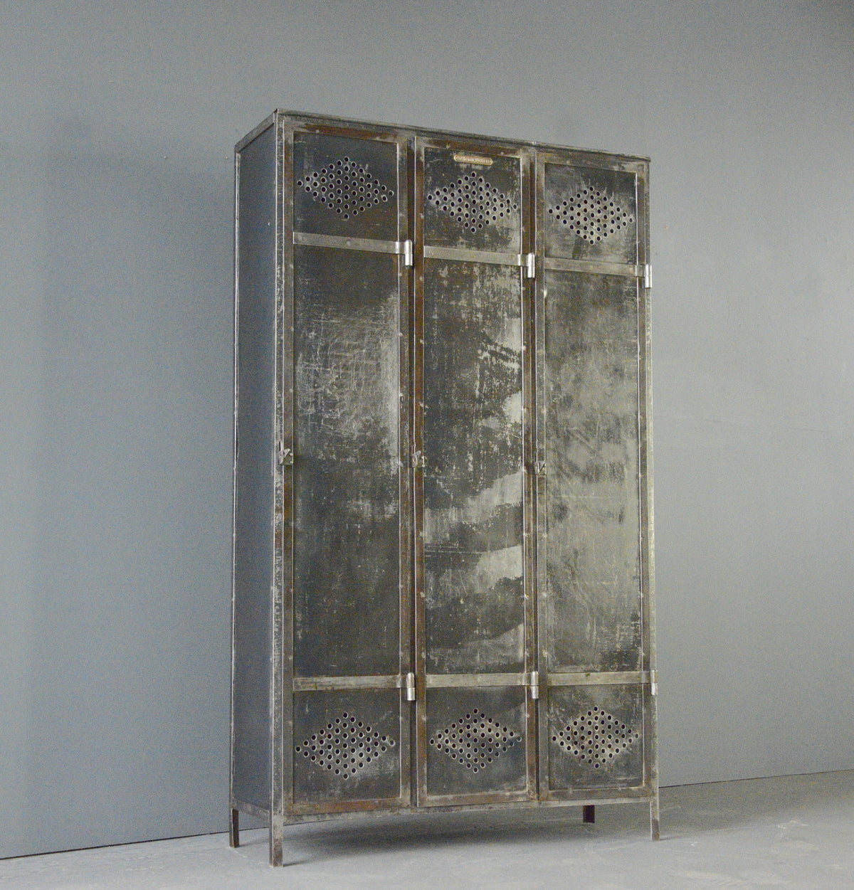 Industrial Lockers By Carl Hermann Circa 1920s – Otto's Antiques