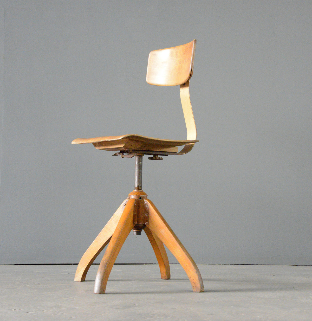 Ama Elastik Factory Chair Circa 1930s – Otto's Antiques