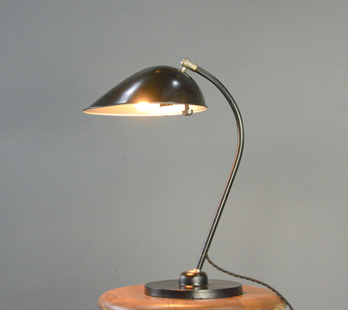 BAG Turgi Desk Lamp By Sigfried Giedion Circa 1930s – Otto's Antiques