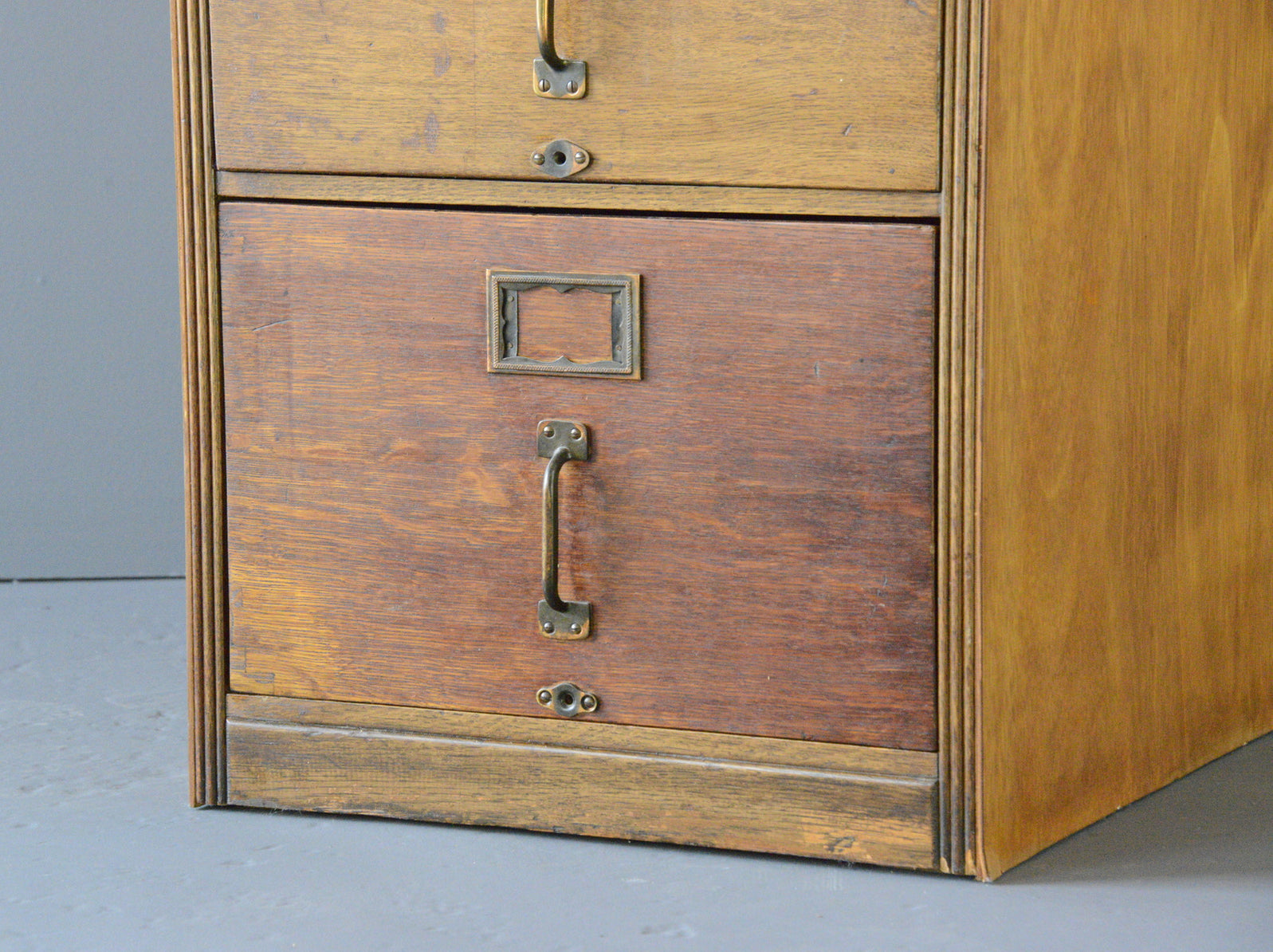 English Oak Filing Cabinet Circa 1920s – Otto's Antiques