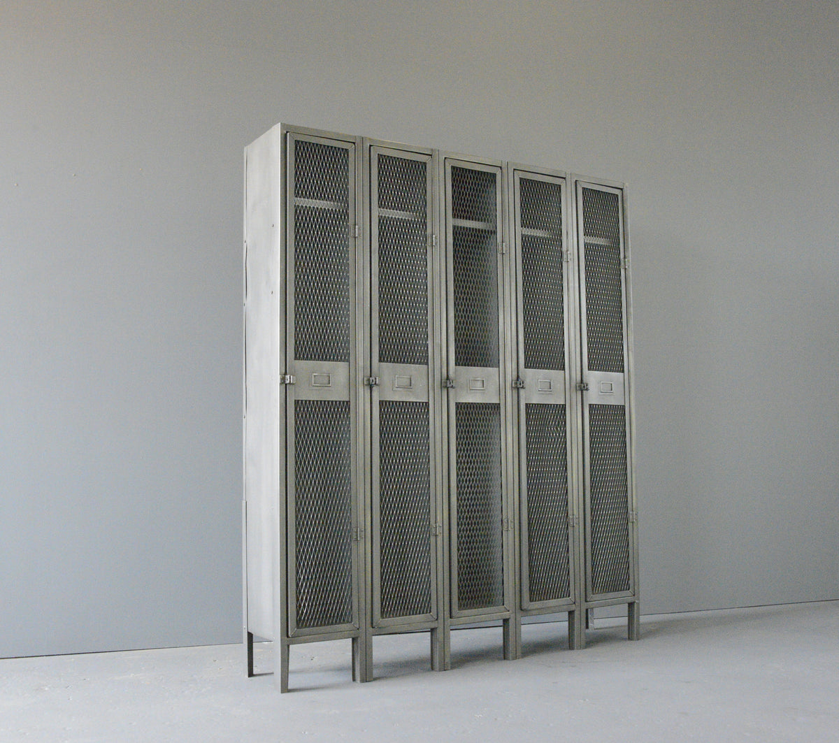 English Industrial Lockers Circa 1940s – Otto's Antiques