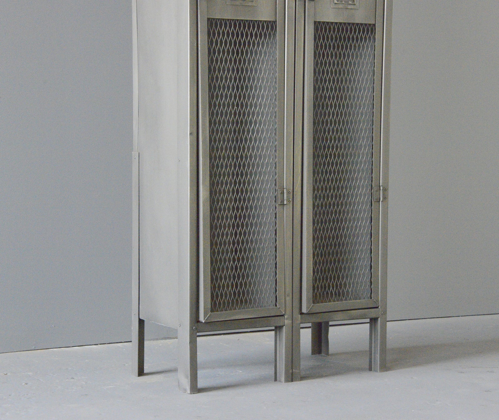English Industrial Lockers Circa 1940s – Otto's Antiques