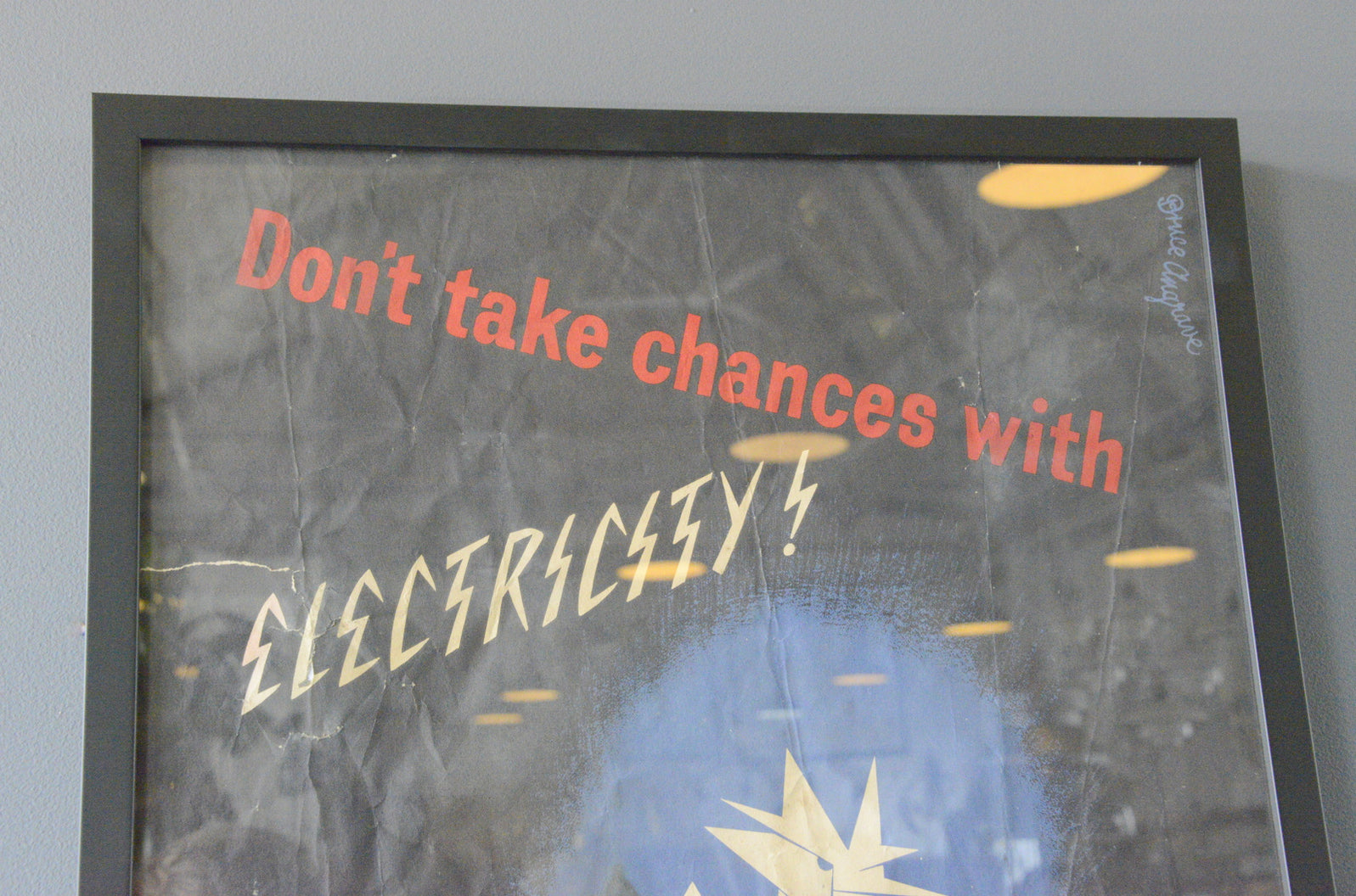 WW2 Factory Safety Poster Circa 1940s – Otto's Antiques