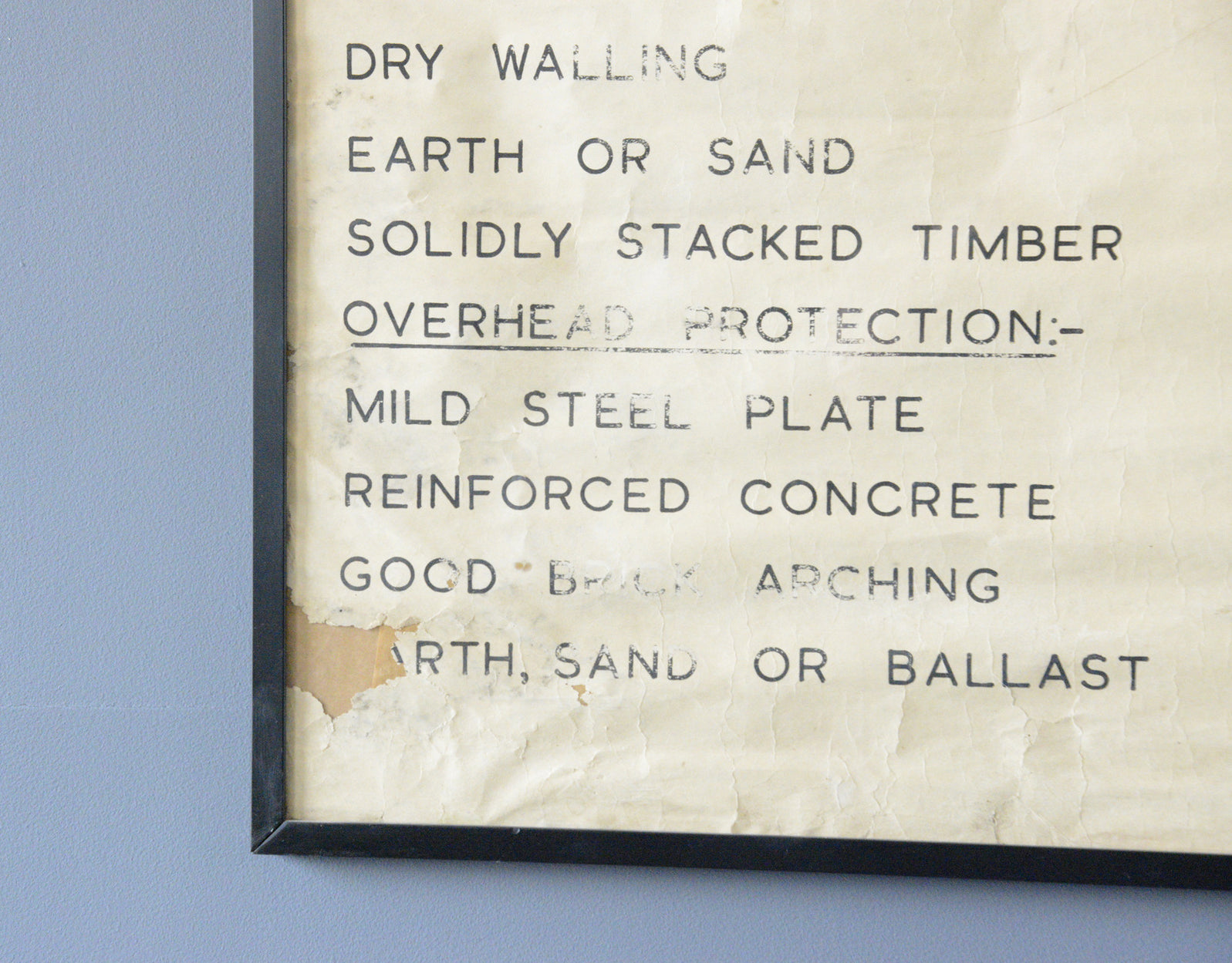 WW2 ARP Poster Circa 1940s – Otto's Antiques