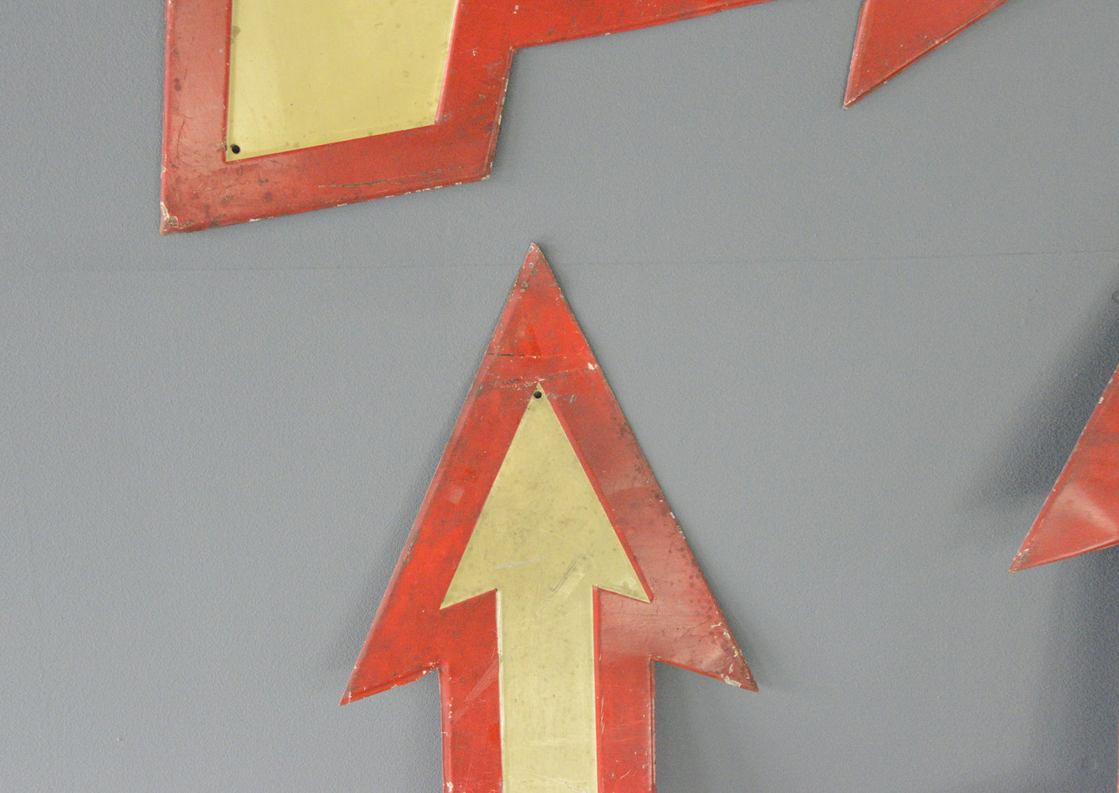 German Railway Arrow Signs Circa 1950s – Otto's Antiques
