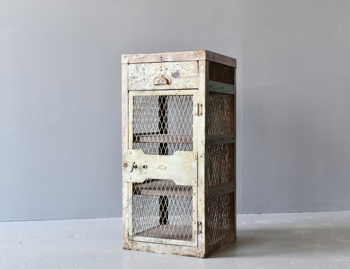 Industrial Factory Cabinet By Walls Ltd Circa 1910 – Otto's Antiques