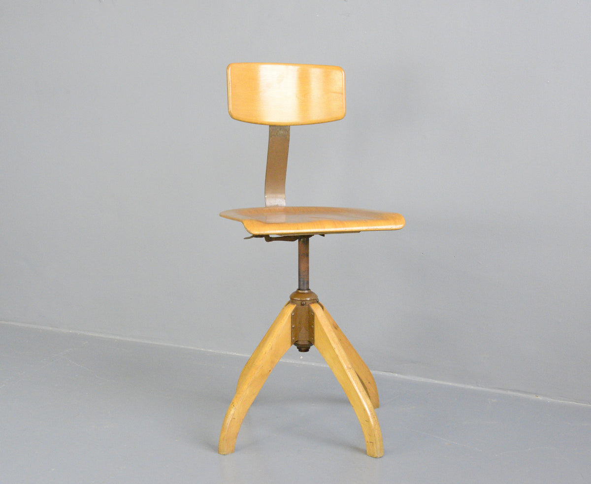 Ama Elastik Factory Chair Circa 1930s – Otto's Antiques