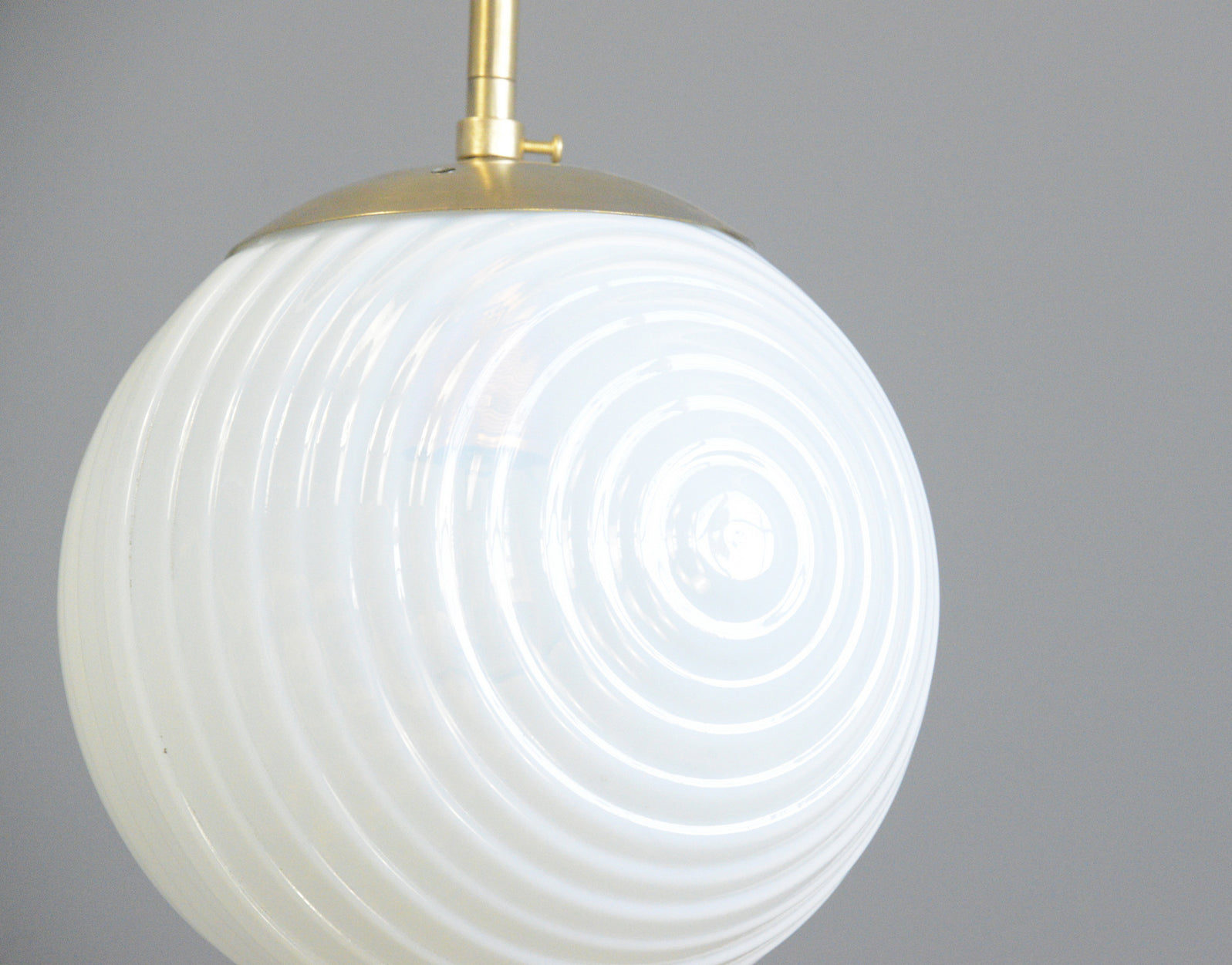 Patterned Opaline Glass Globes Circa 1950s – Otto's Antiques