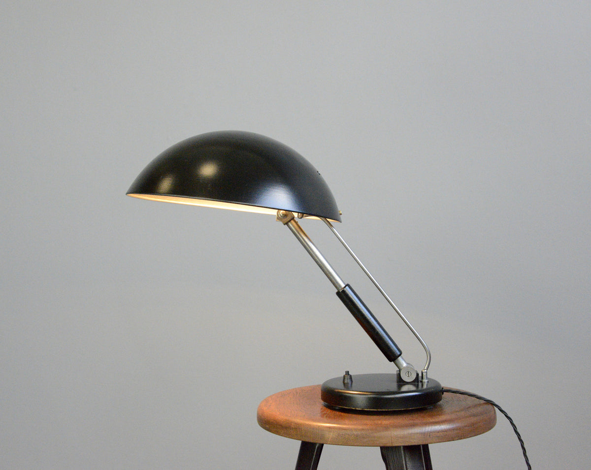 Bauhaus Table Lamp By Karl Trabert For Scacho Circa 1930s – Otto's Antiques