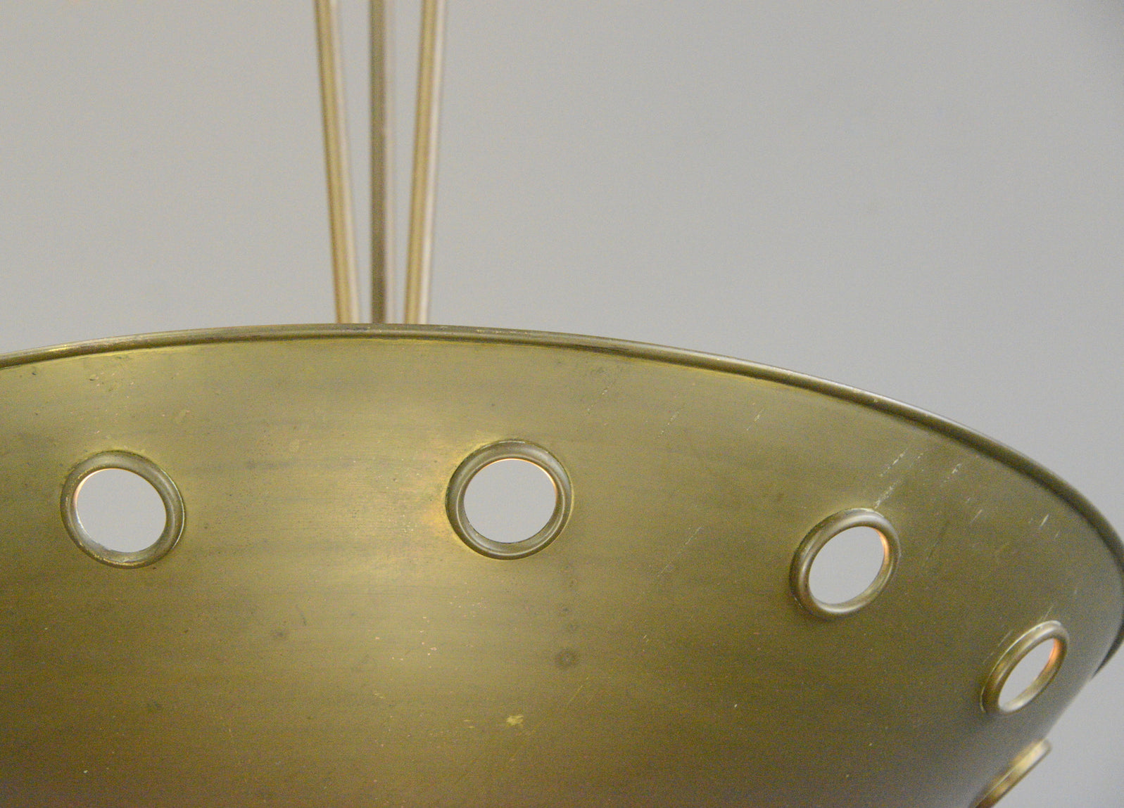Large Brass Uplighter Pendant Light Circa 1920s – Otto's Antiques