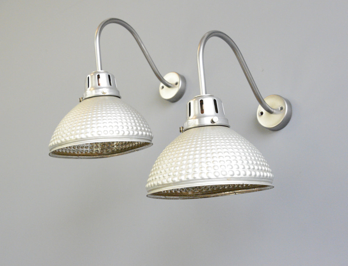 Mercury Glass Wall Lights By Morco Circa 1920s – Otto's Antiques