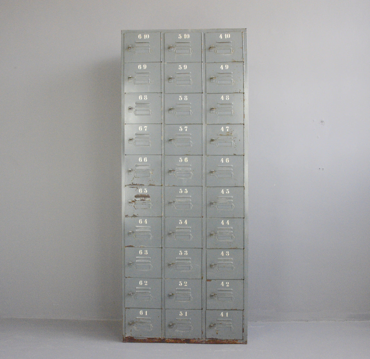 Industrial Pigeon Hole Lockers Circa 1940s – Otto's Antiques