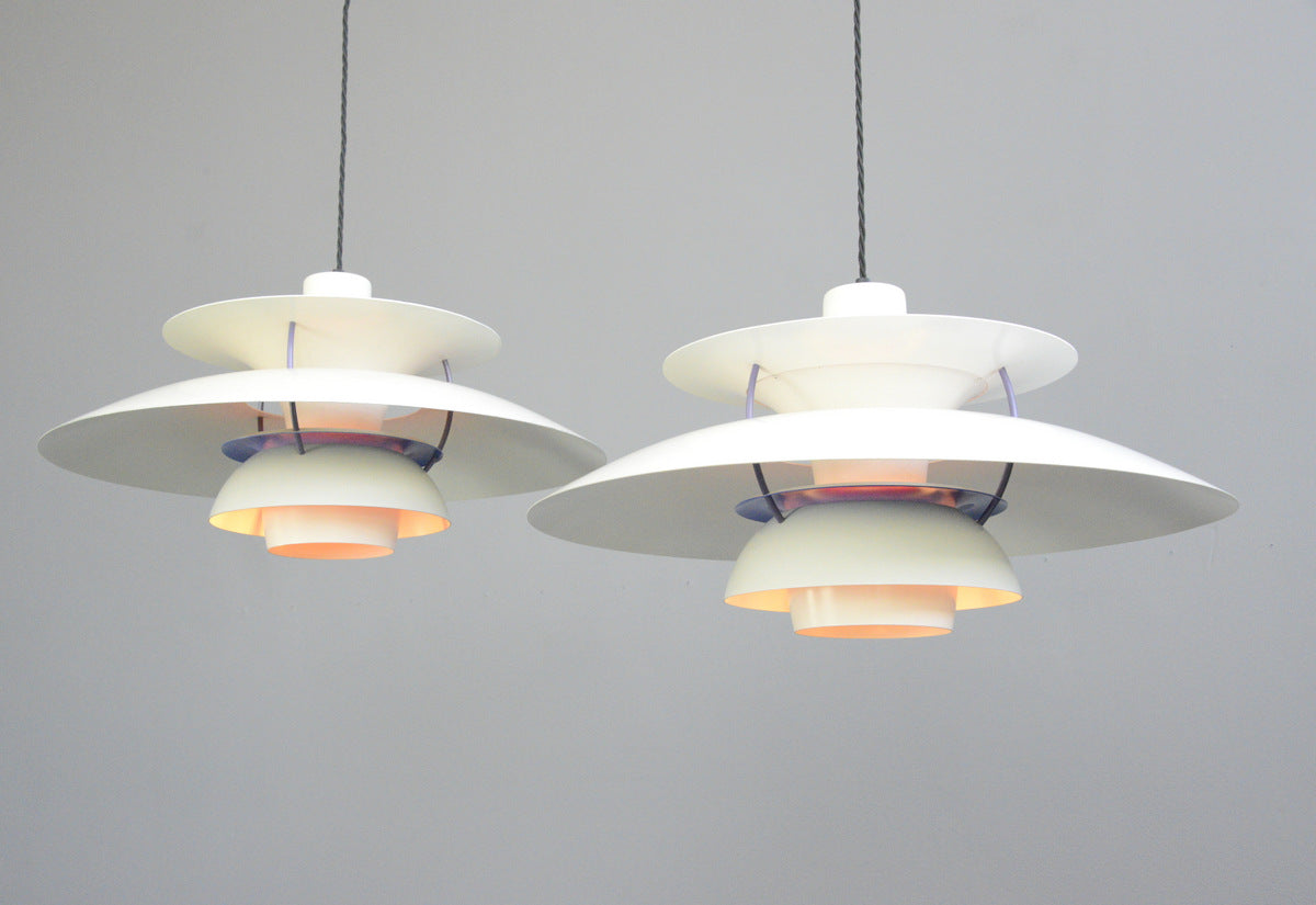 Model PH5 Pendant Lights By Louis Poulson Circa 1960s – Otto's Antiques