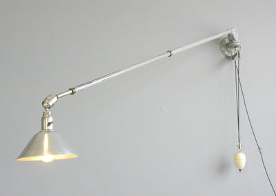 First Edition Triplex Telescopic Counter Weight Wall Lamp – Otto's Antiques