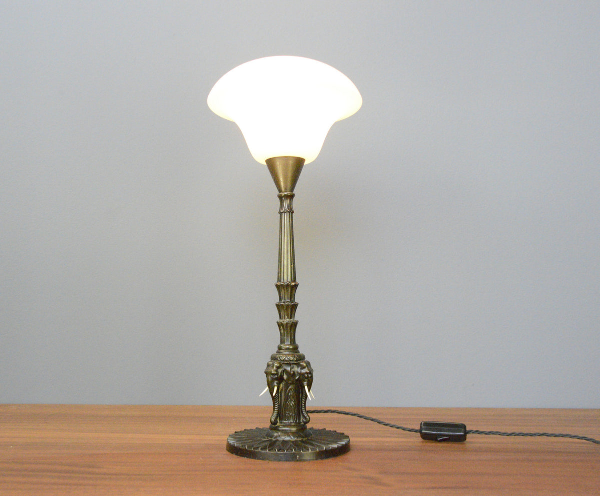 Early 20th Century Elephant Table Lamp – Otto's Antiques