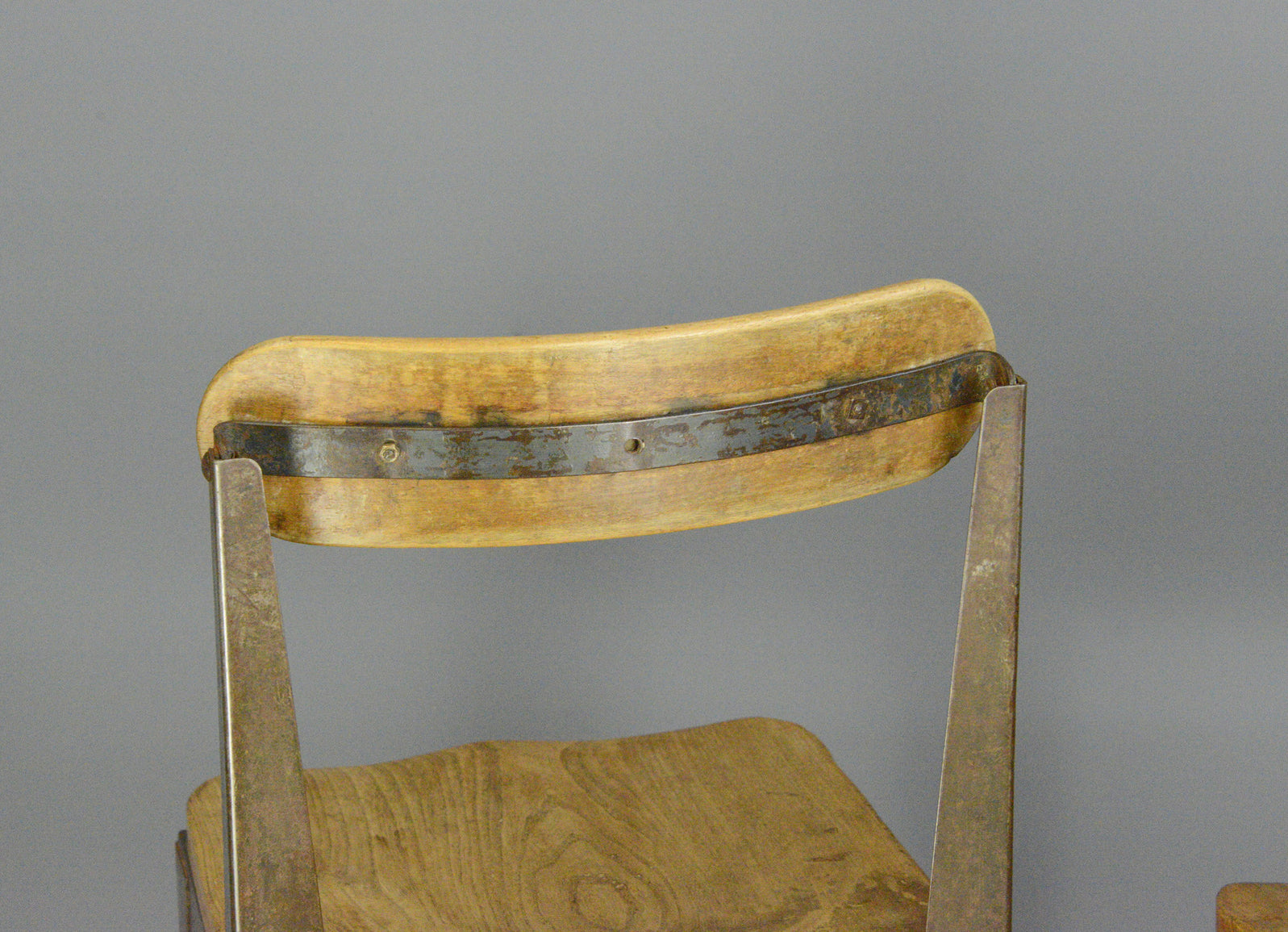 Industrial Factory Chairs By Leabank Circa 1940s – Otto's Antiques