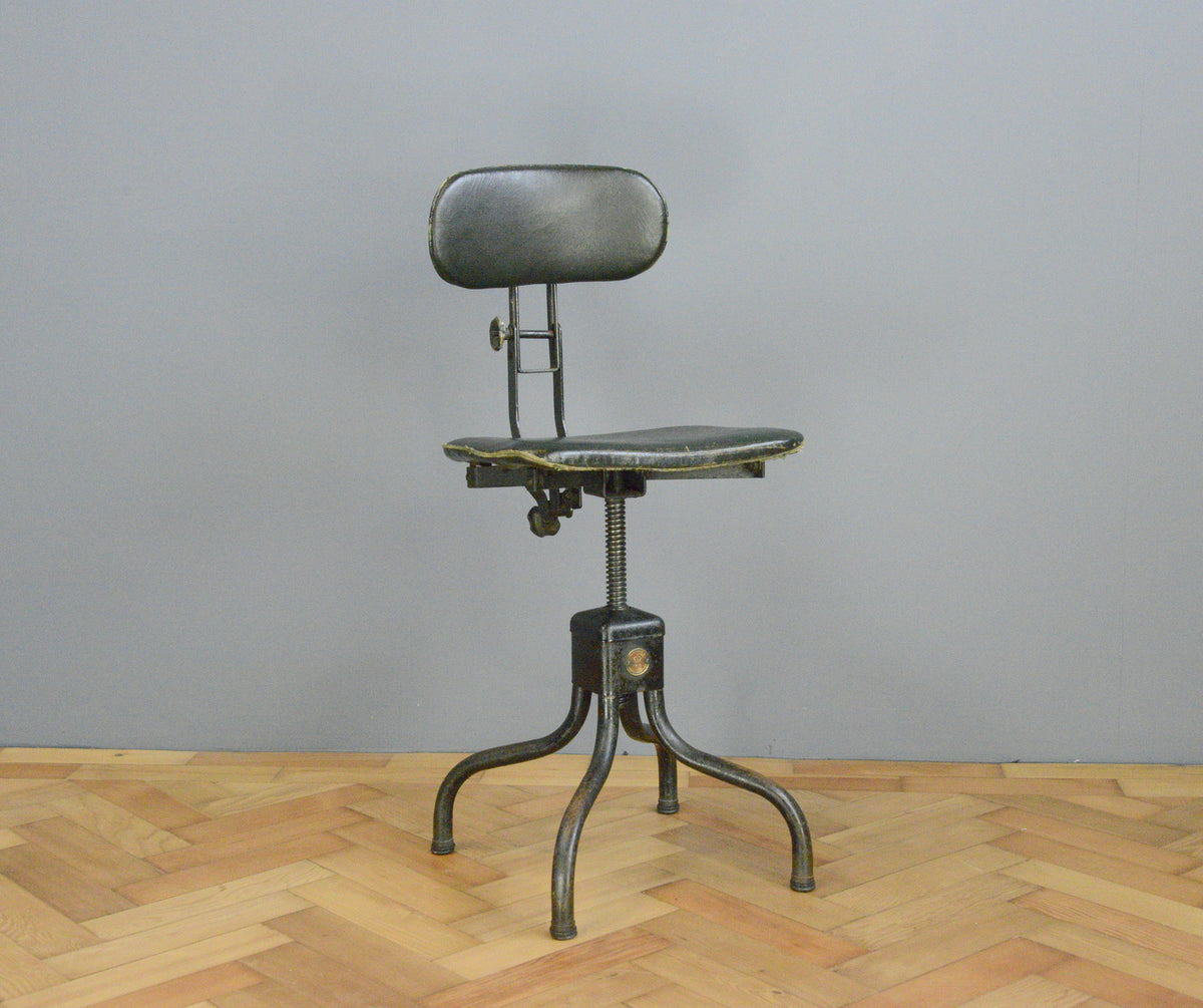 Industrial Chair By Evertaut Circa 1930s – Otto's Antiques