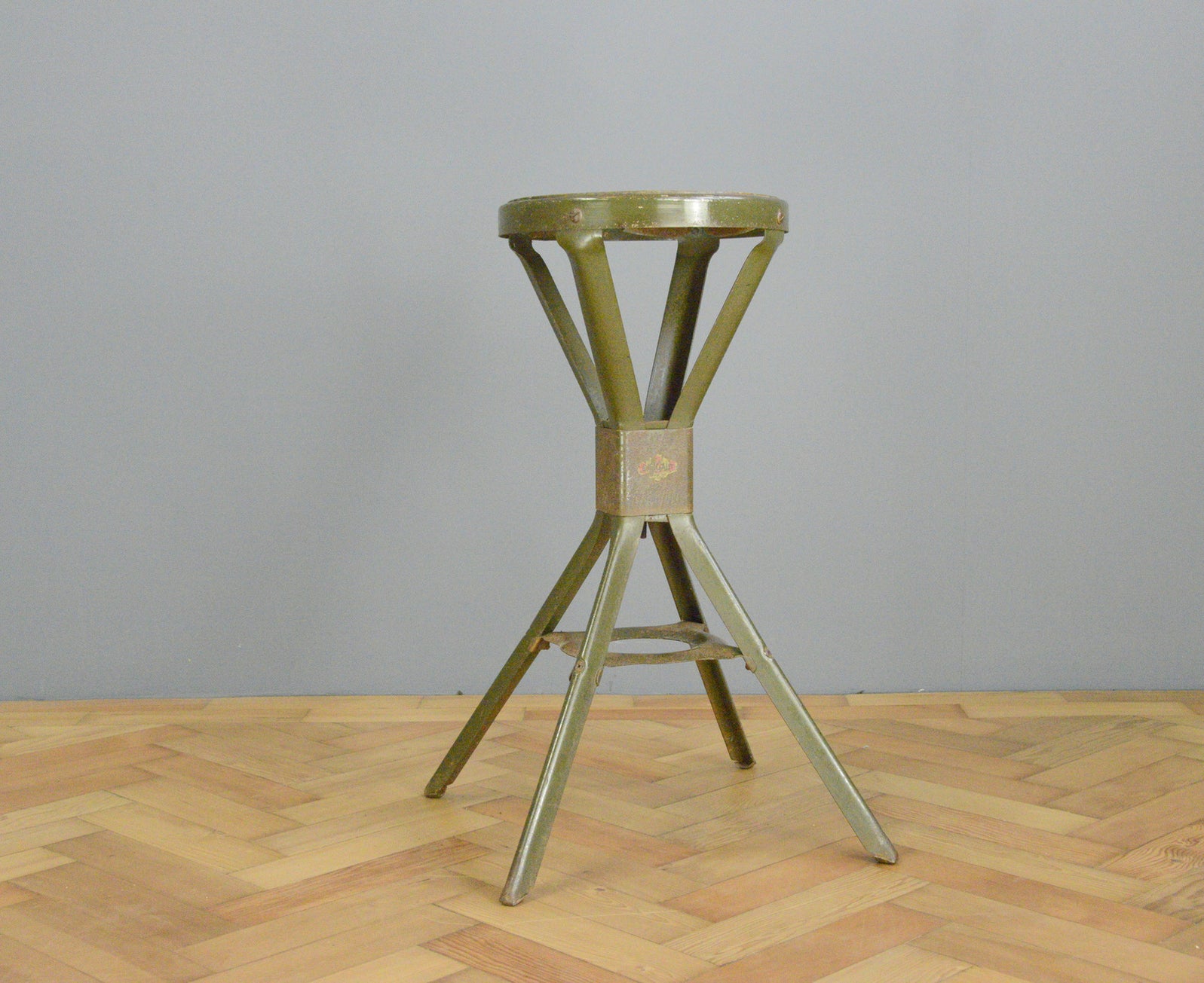 Industrial Stool By Evertaut Circa 1940s – Otto's Antiques