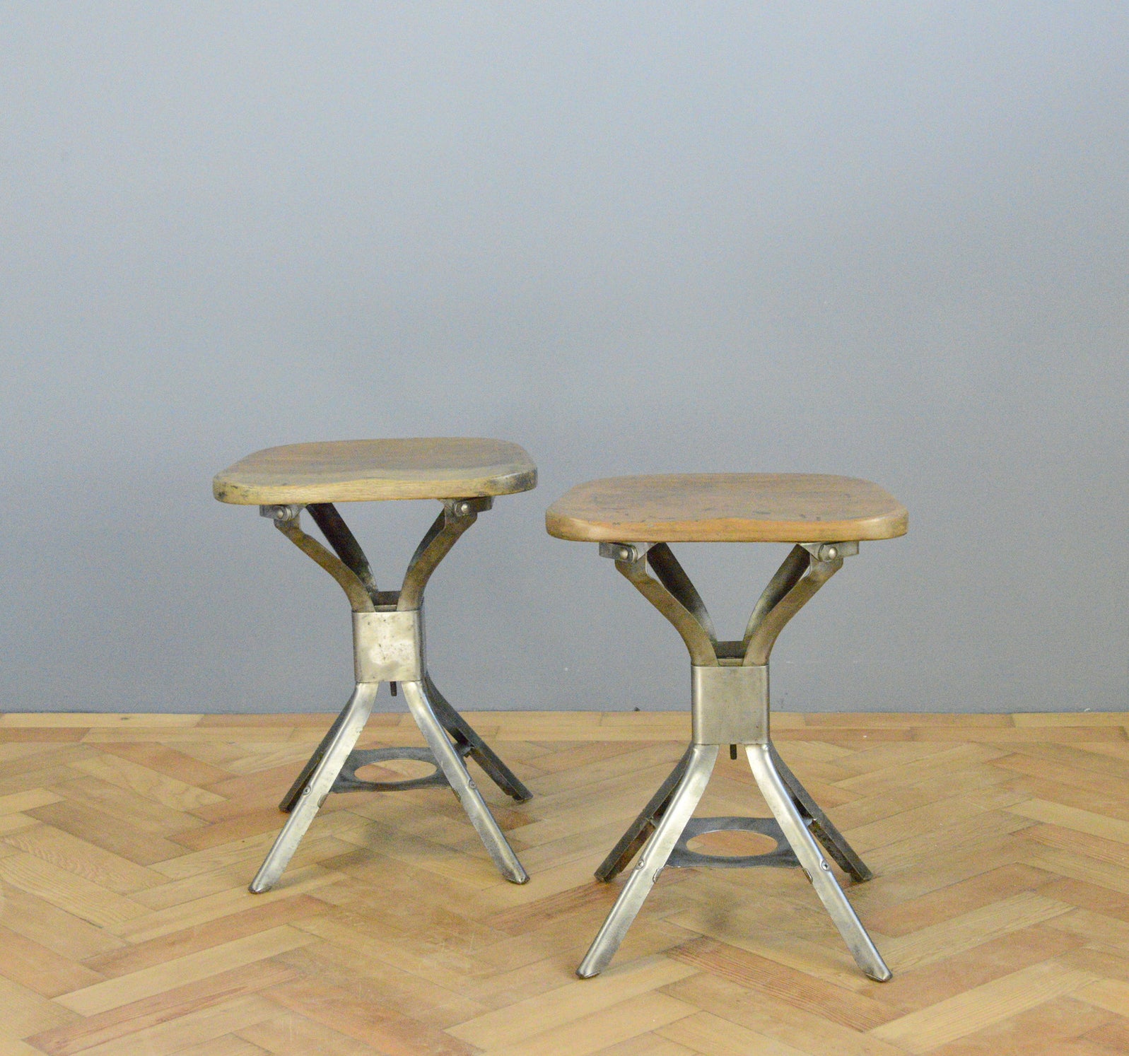Industrial Stools By Evertaut Circa 1940s – Otto's Antiques