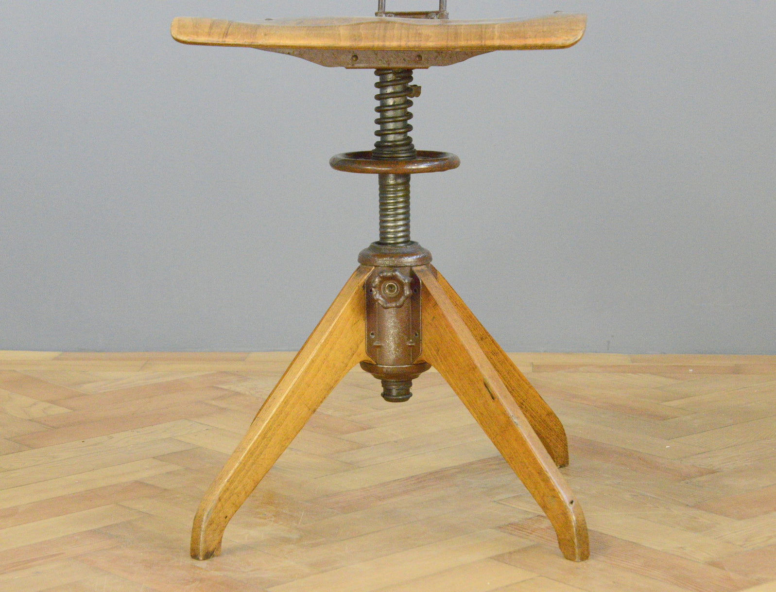 Industrial Factory Chair By Rowac Circa 1930s – Otto's Antiques
