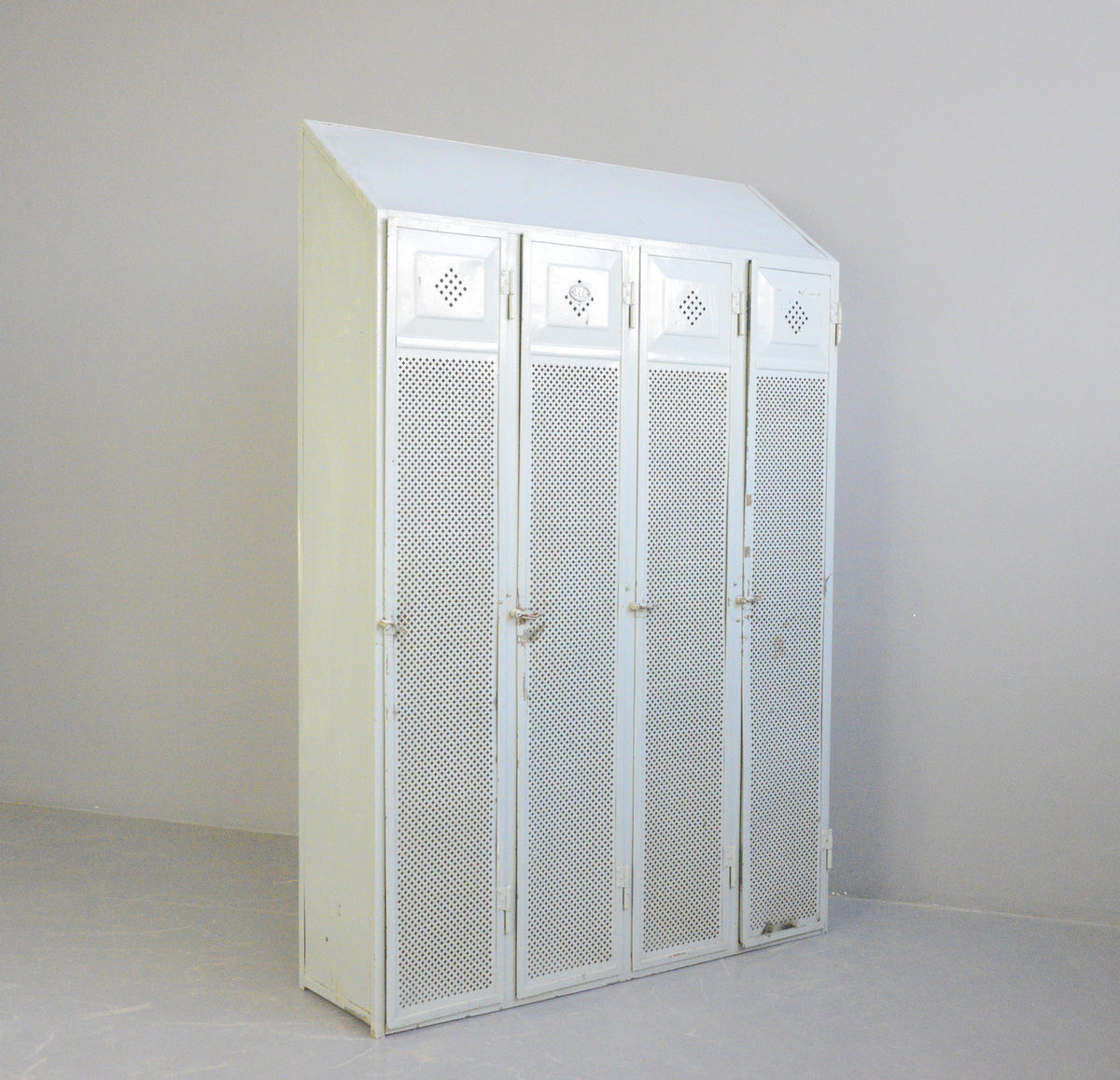 German Industrial Lockers Circa 1920s – Otto's Antiques