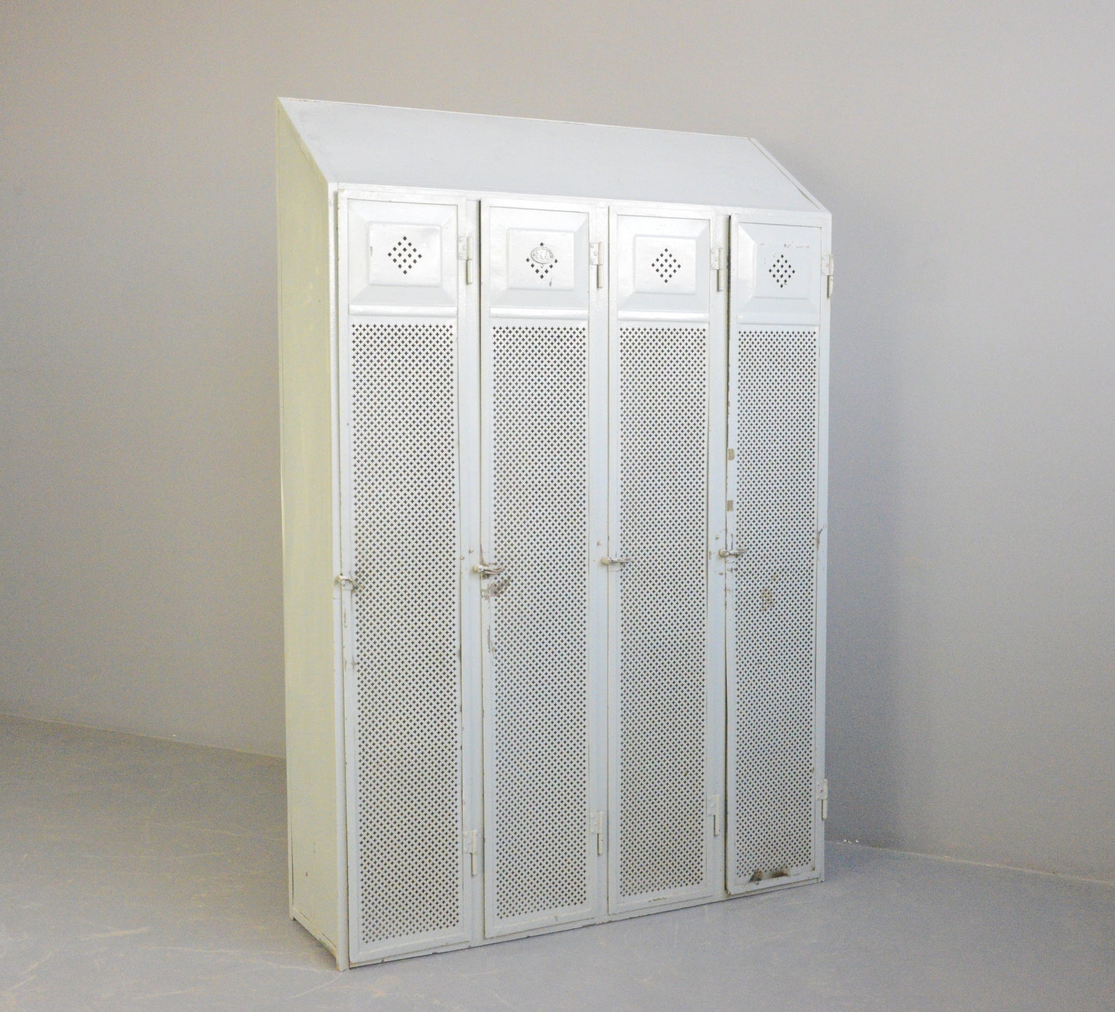 German Industrial Lockers Circa 1920s – Otto's Antiques