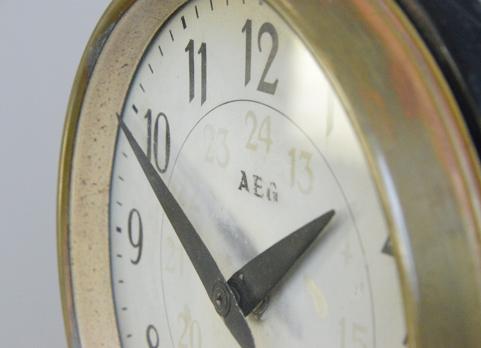 Wall Clock By Peter Behrens For AEG Circa 1910 – Otto's Antiques