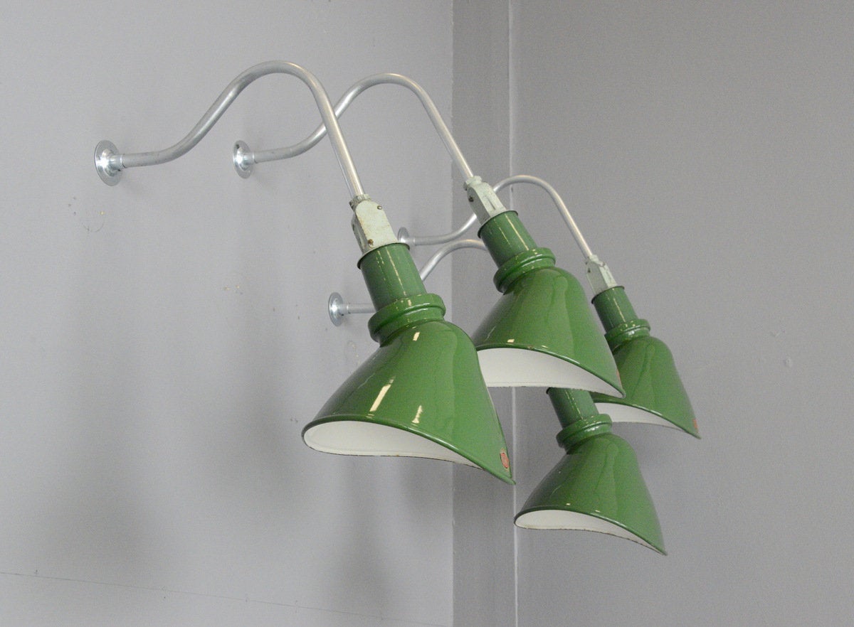 Wall Mounted Elliptical Lights By Thorlux Circa 1930s – Otto's Antiques